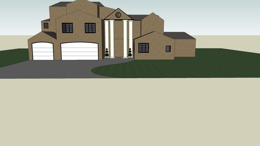 Almost finished house | 3D Warehouse