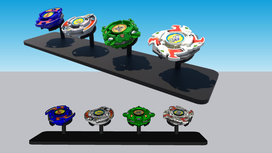 Beyblade Bakuten Shoot Bladebreakers Set | 3D Warehouse