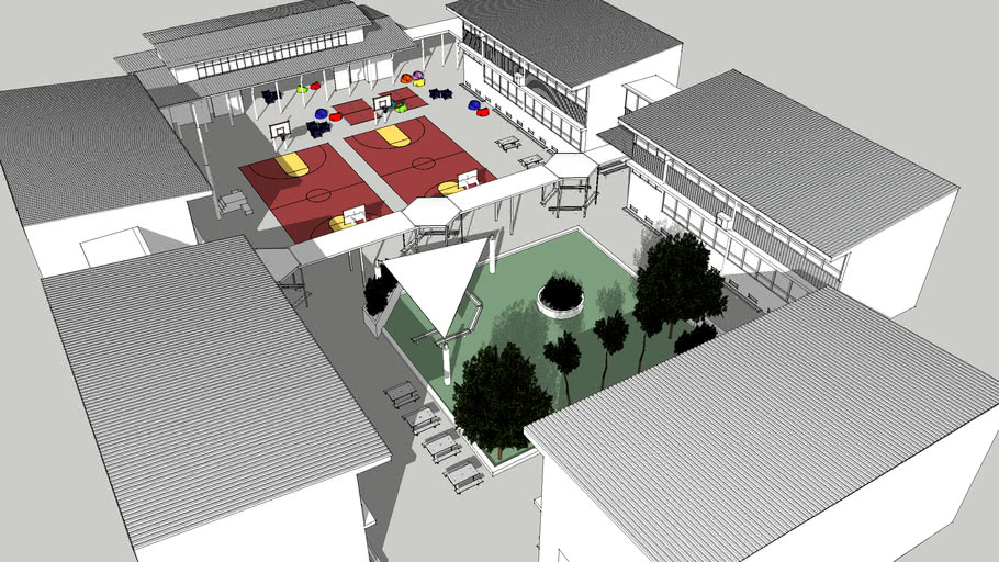 Ashcroft High School | 3D Warehouse