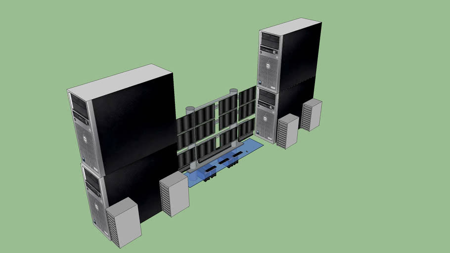 big and super super mega computer | 3D Warehouse