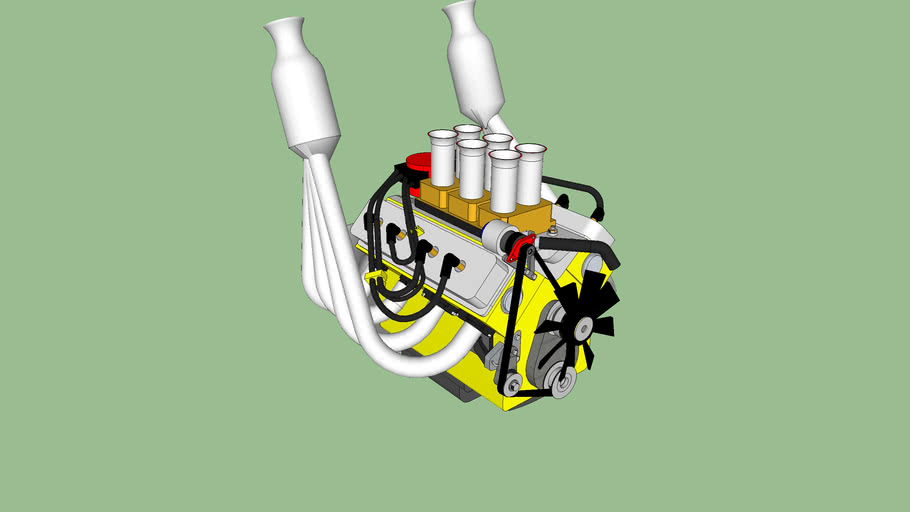 Chevy V8 | 3D Warehouse