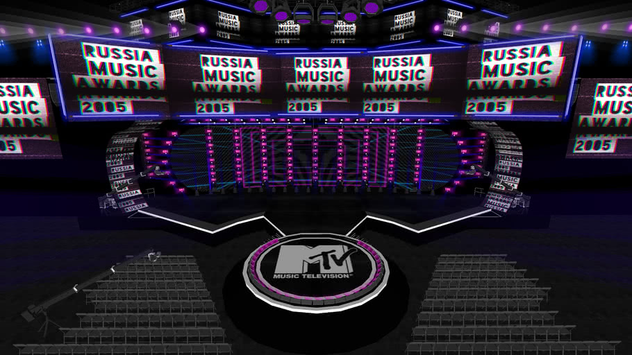 Music Awards Stage Concept | 3D Warehouse