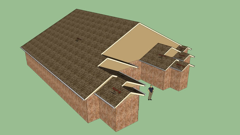 Gable Roof Test | 3D Warehouse