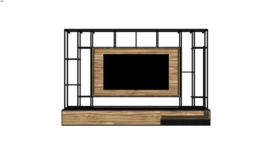 Tv Panel, RACK | 3D Warehouse