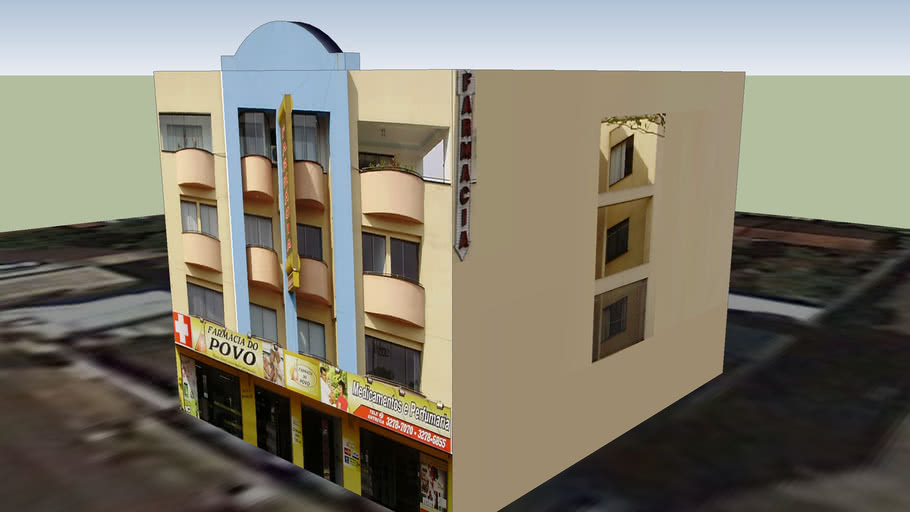 Edifício Don Azevedo-Toledo-PR | 3D Warehouse