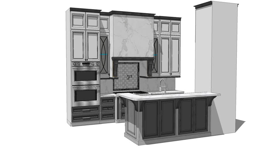 K Small Kitchen | 3D Warehouse