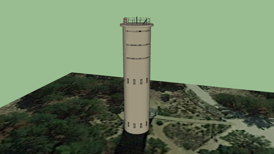 Fort Miles Coast Artillery Fire Control Tower 07 | 3D Warehouse