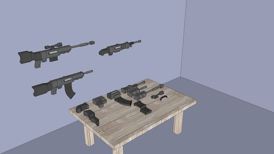Gun parts | 3D Warehouse
