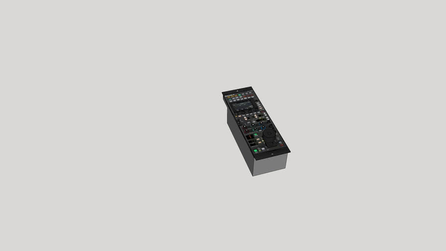 Sony RCP-1500 Standard Remote Control Panel (Joystick) | 3D Warehouse