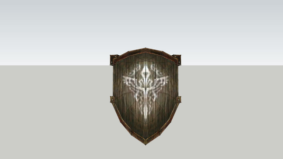 Twilight Princess Wooden Shield | 3D Warehouse