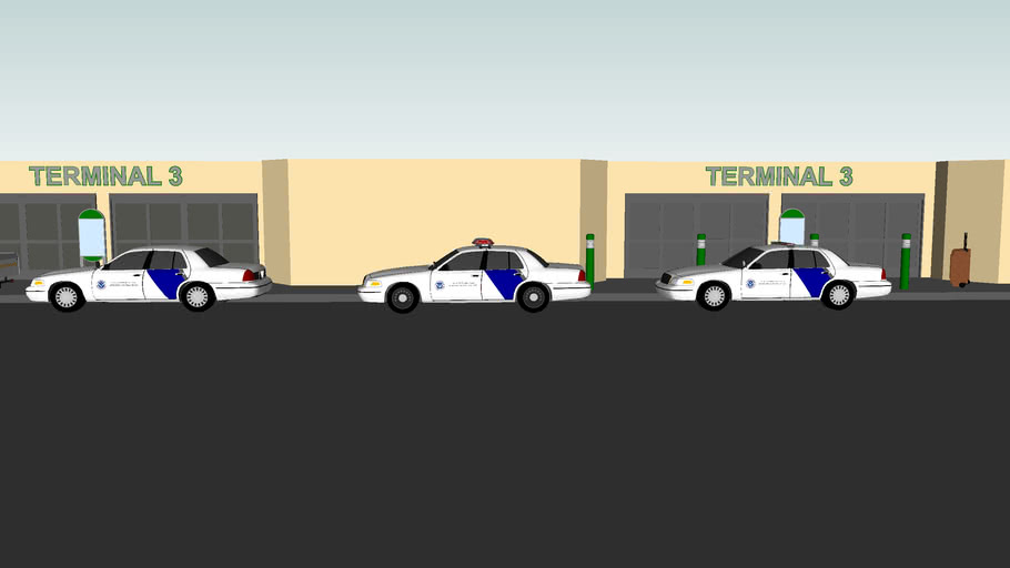 Ford Crown Victoria Police Interceptors | 3D Warehouse