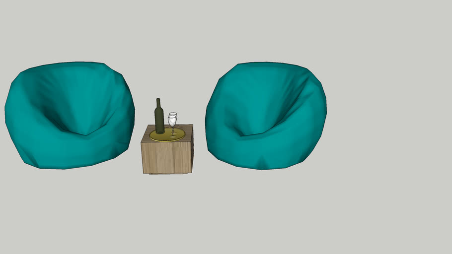 Tempat duduk santai 2 | 3D Warehouse