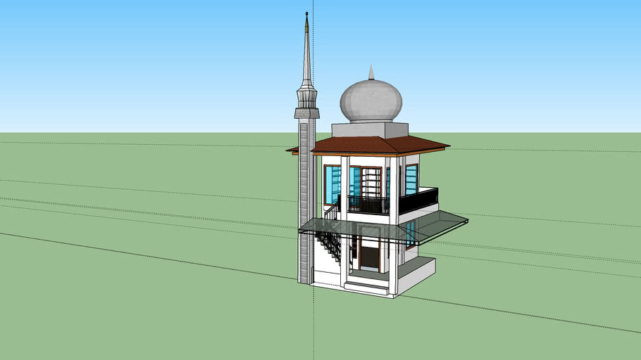 Musholla & Perpustakaan | 3D Warehouse