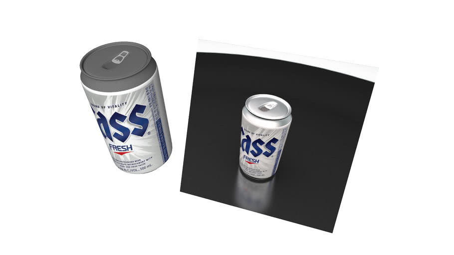 korea can beer 'Cass' | 3D Warehouse