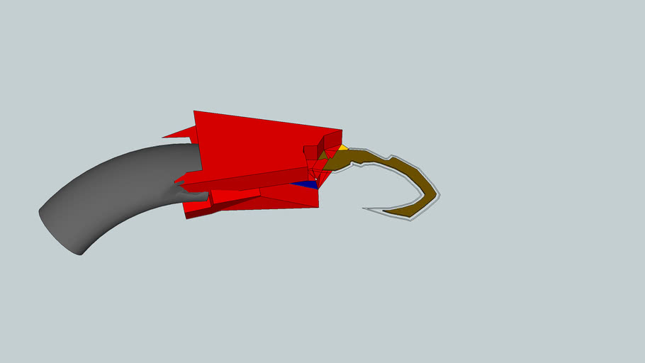 Optimus prime battle hook / energon bhook | 3D Warehouse