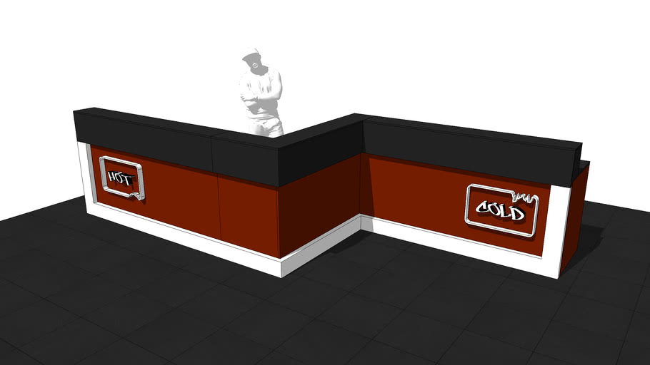 Serving Counter | 3D Warehouse