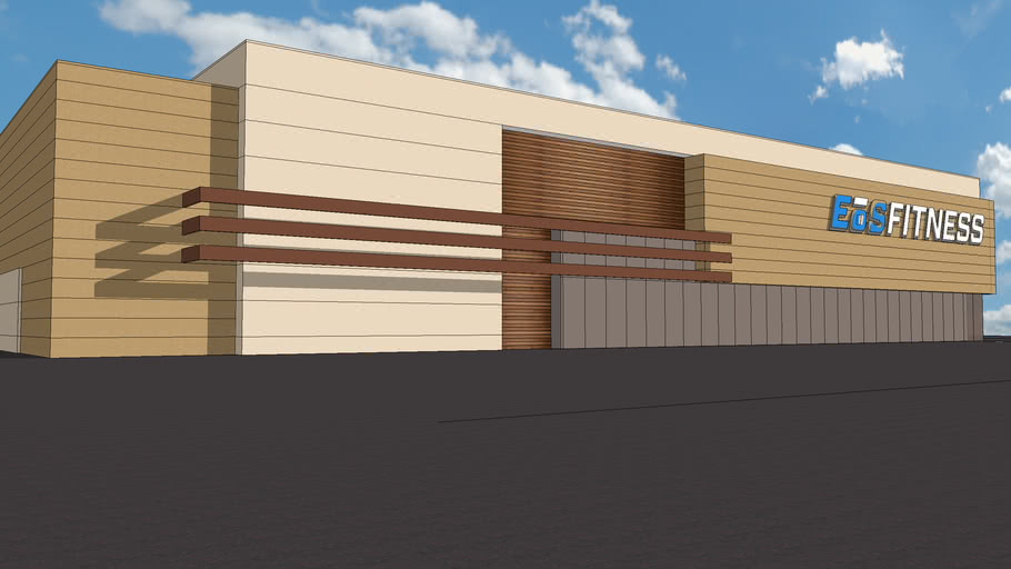 Gym Exterior Model | 3D Warehouse