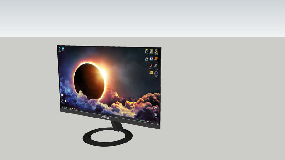 ASUS 22' Monitor | 3D Warehouse