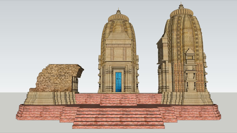 The ancient temples of Kalachuri- Karna Temple | 3D Warehouse