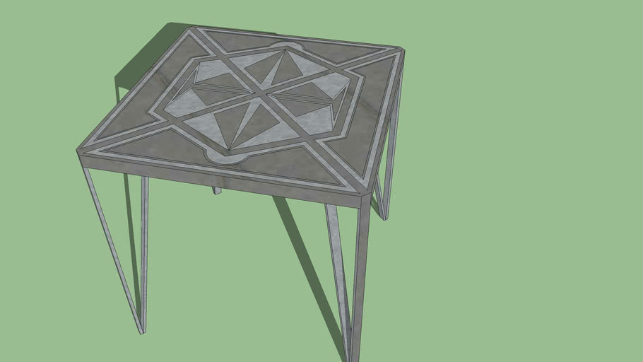 iron table / table fer | 3D Warehouse