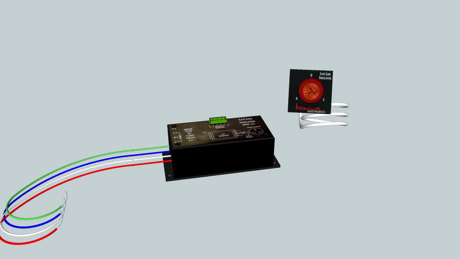 Live Line Indicator + Display | 3D Warehouse