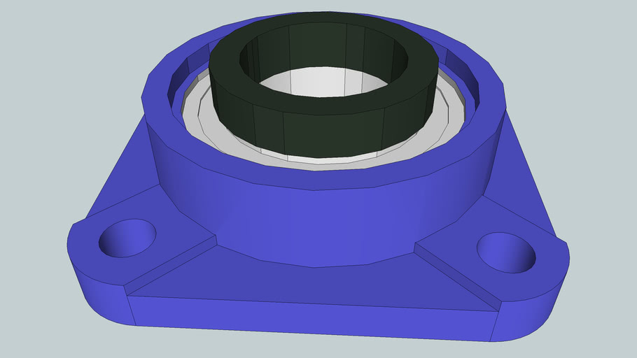 SA210-31 bearing and housing | 3D Warehouse