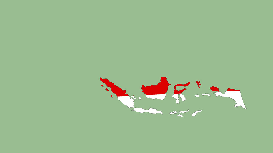 peta indonesia | 3D Warehouse