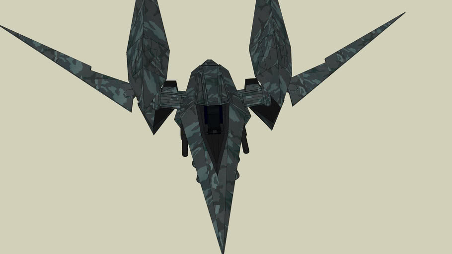 Arwing III (Re-Designed and re-uploaded) | 3D Warehouse