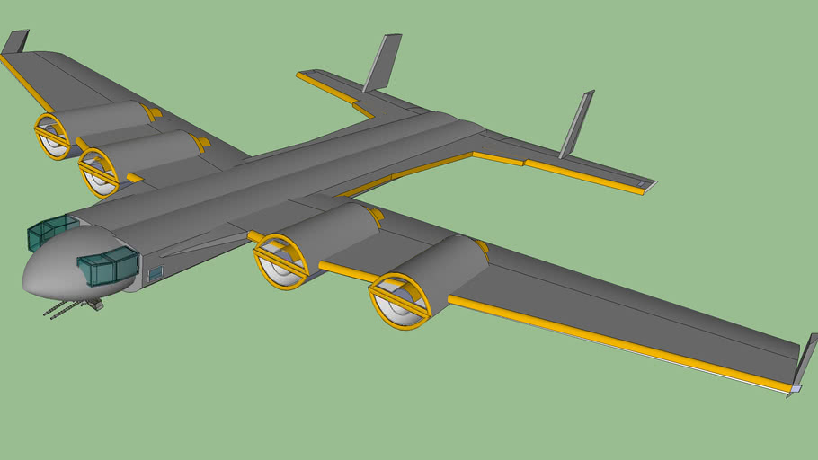 Bomber Aircraft (Concept) | 3D Warehouse