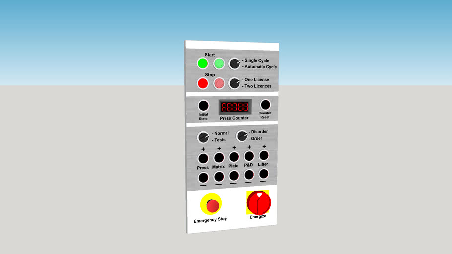 Control Panel | 3D Warehouse