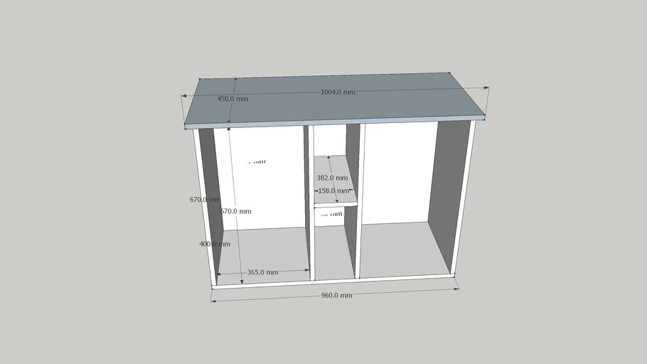 Shkaf siv | 3D Warehouse