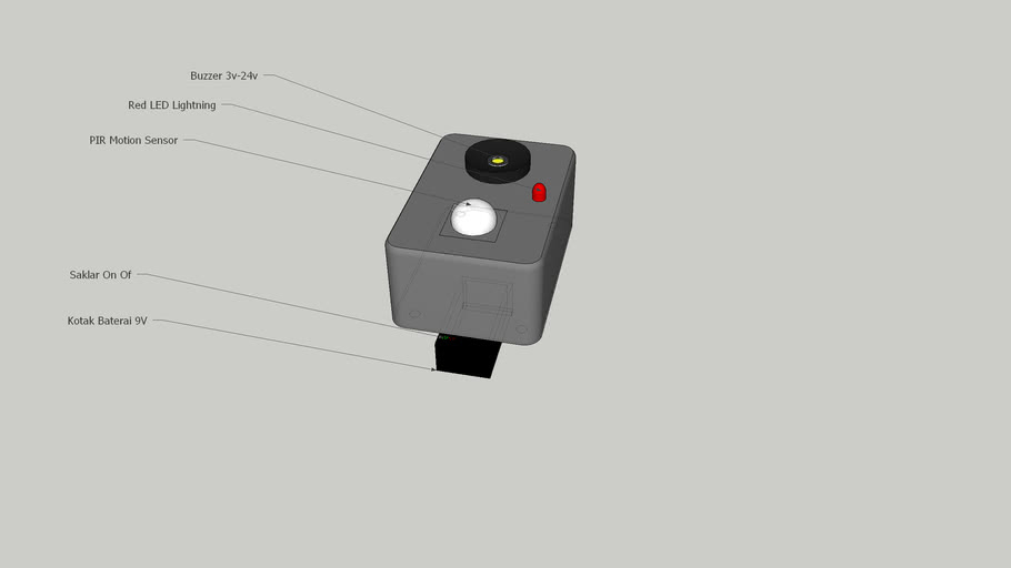 Proximity Sensor Nineteen | 3D Warehouse