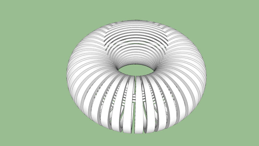 Spiral torus | 3D Warehouse