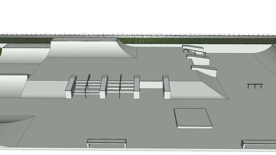 Pista de skate | 3D Warehouse