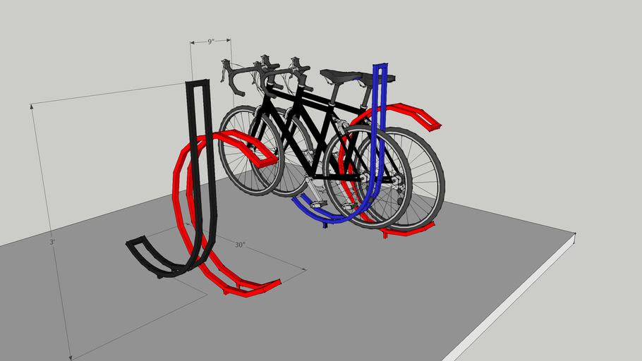 JC Bicycle Rack | 3D Warehouse