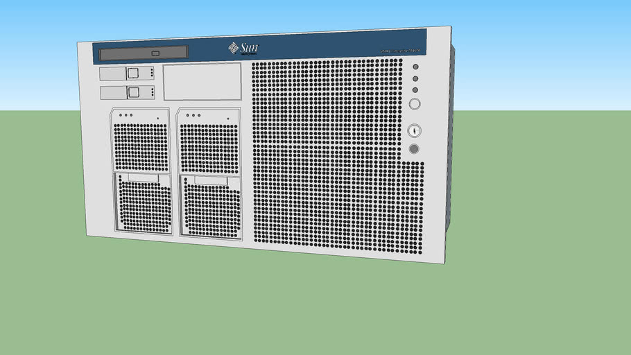 Sun Microsystems SPARC Enterprise M4000 server | 3D Warehouse