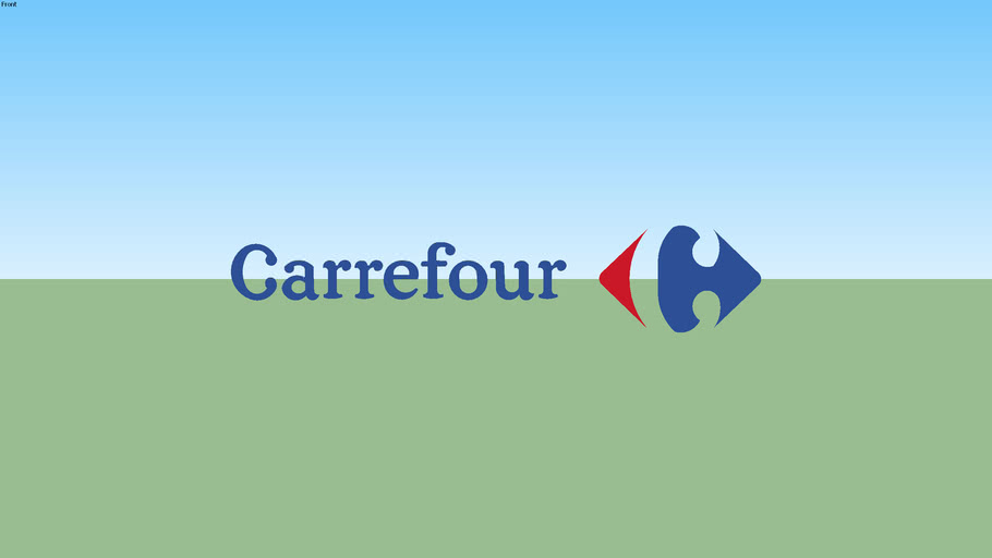 Logo Carrefour | 3D Warehouse