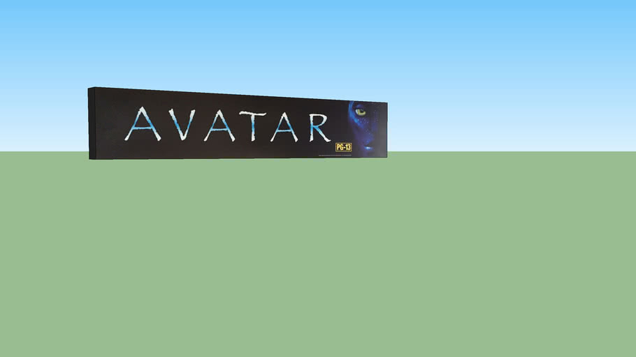 James Cameron's Avatar - Original Movie 5x25 Mylar Poster with Lightbox ...