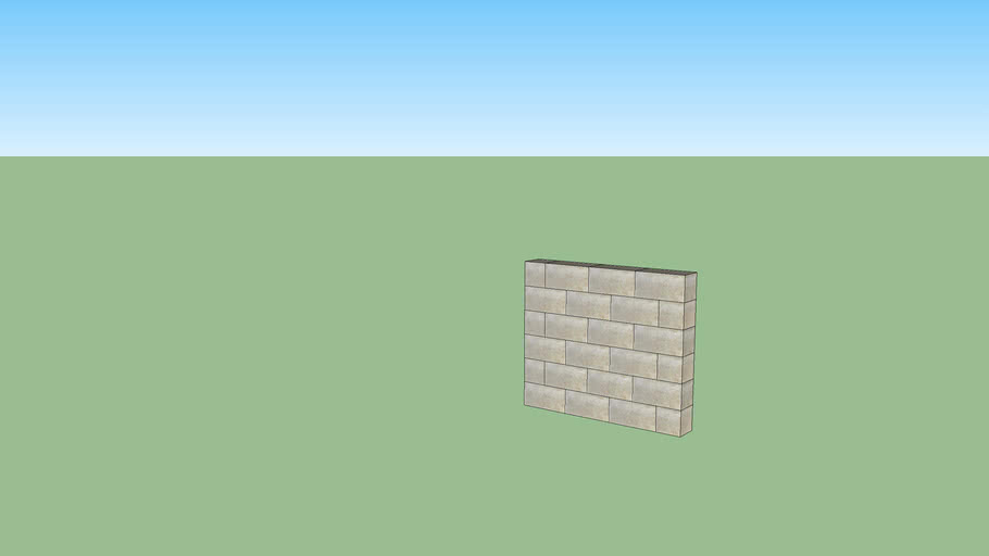 Masonry Wall | 3D Warehouse