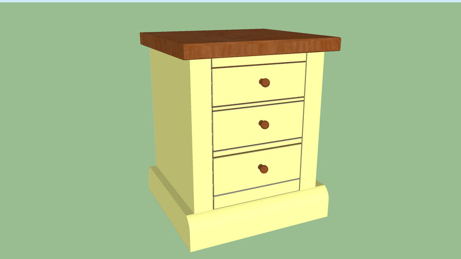 Bedside Table | 3D Warehouse