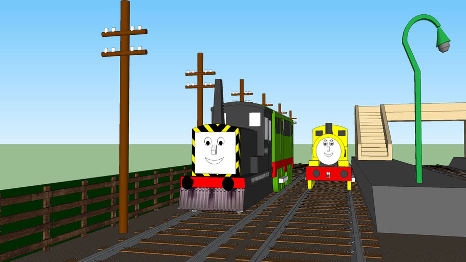 Mavis, Boco, Bill and Ben at Elsbridge | 3D Warehouse