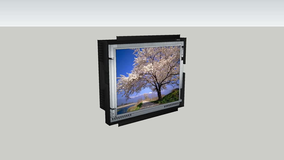 Ecran LCD 12 pouces - 12 inches LCD screen | 3D Warehouse