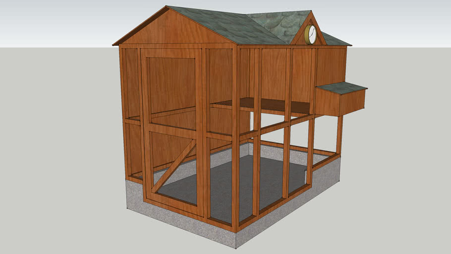 Chicken Coop | 3D Warehouse