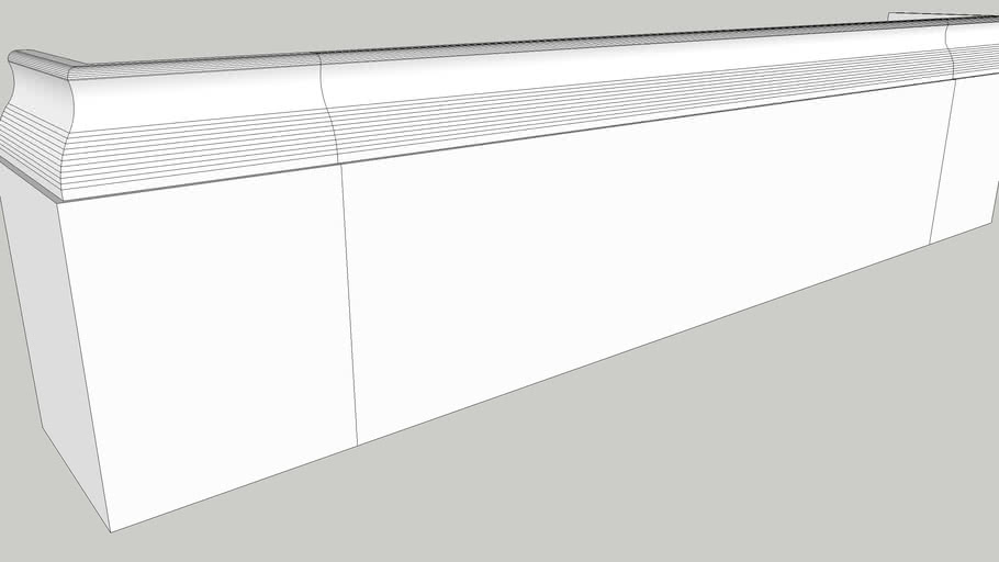 4' Baseboard | 3D Warehouse