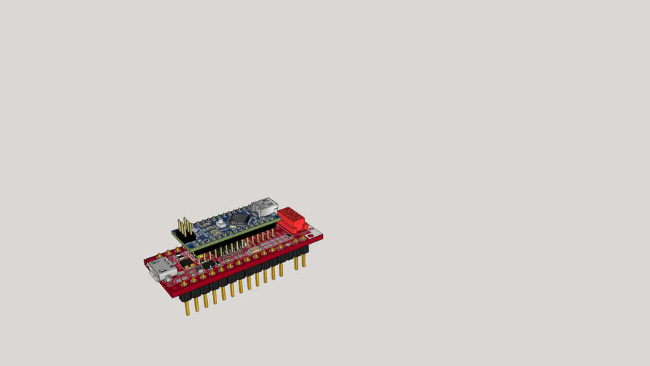 Controladora Arduino Nano | 3D Warehouse