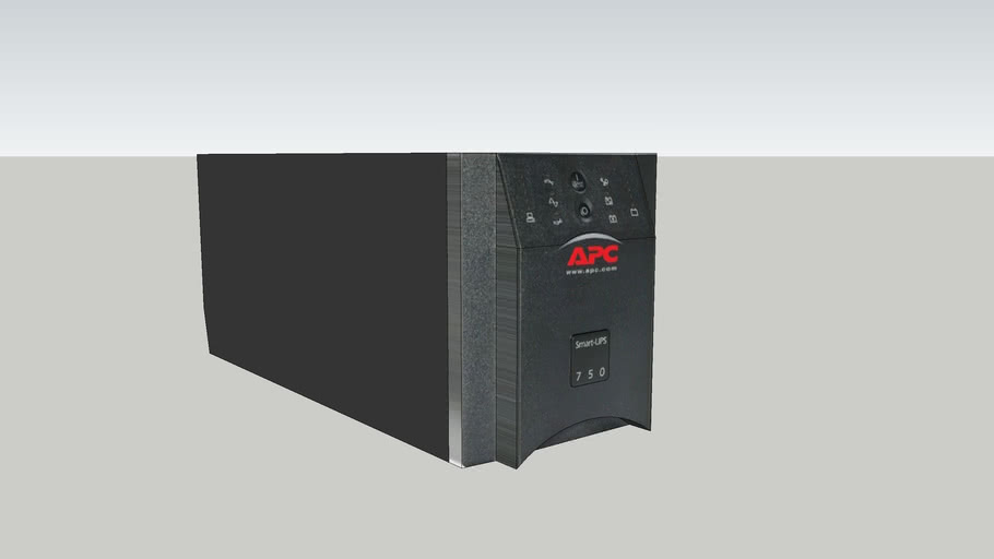 APC 750va Smart UPS | 3D Warehouse