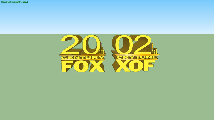 20th Century Fox Logo (Normal and Anagram version) | 3D Warehouse