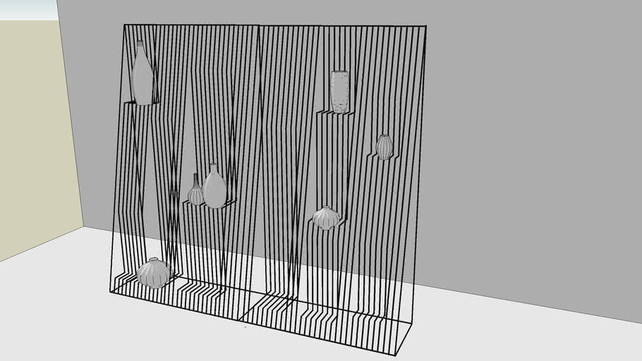 metal storage unit | 3D Warehouse