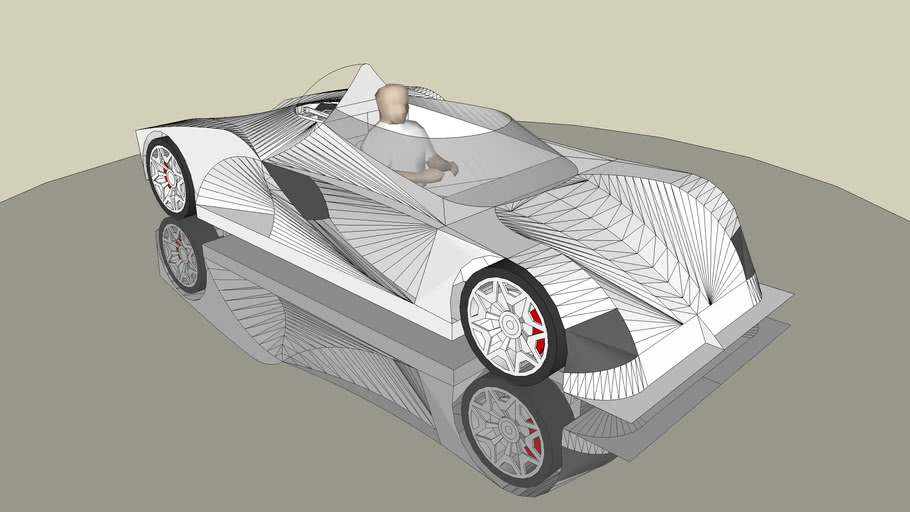 High polygon car with all mechanical detail | 3D Warehouse