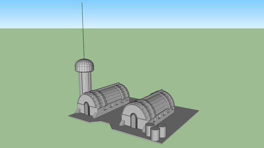 Ra2 barracks | 3D Warehouse